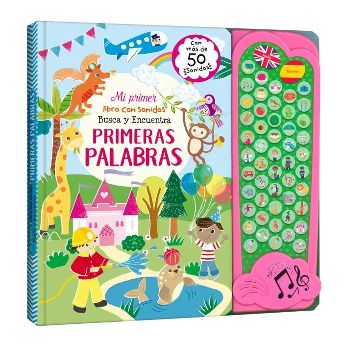 Primeras Palabras Mi Primer libro con Sonidos - Ediandina